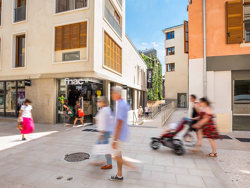 La connexion des espaces par le végétal - Ville de Mâcon