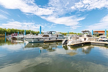 Le port de plaisance - Ville de Mâcon